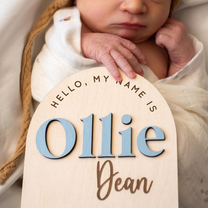 Boy My Name Signs - Etsy