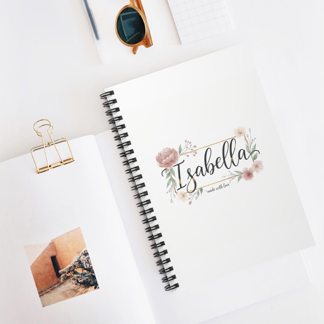 Personalized Journal With Name, Personalized Baby Journal, Personalized ...