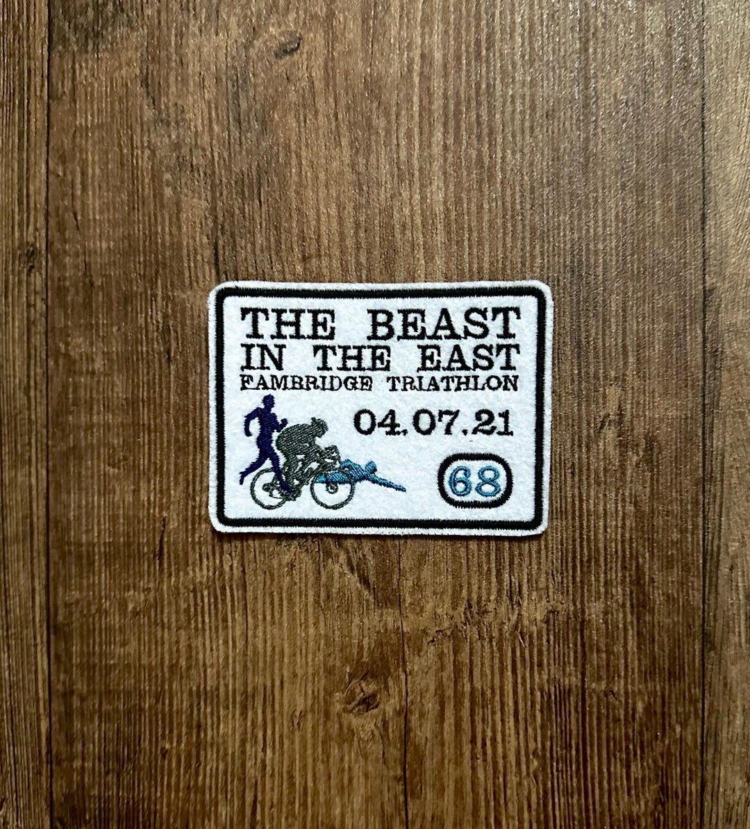 Custom Triathlon Patch - Etsy