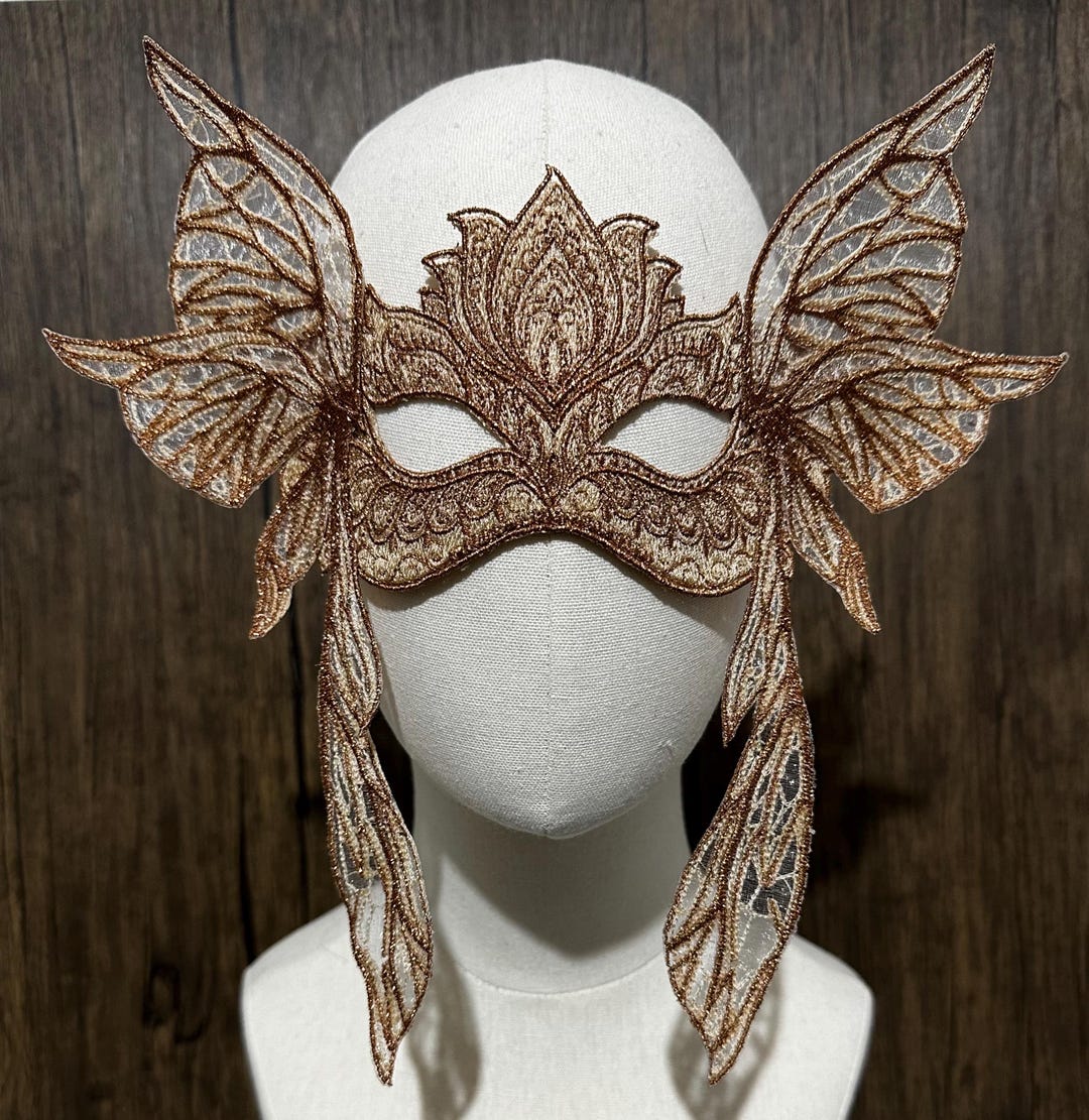 Fantasy Luna Moth Masquerade Mask - Etsy