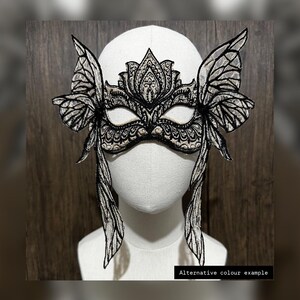 Fantasy Luna Moth Masquerade Mask - Make It Your Own and Customise Your ...