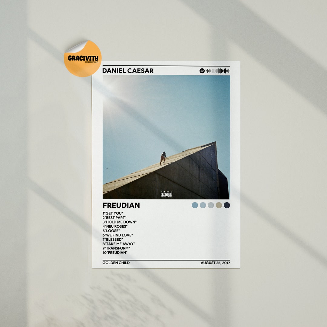Daniel Caesar Freudian / Album Poster / Wall Art / Home Decor / Daniel ...
