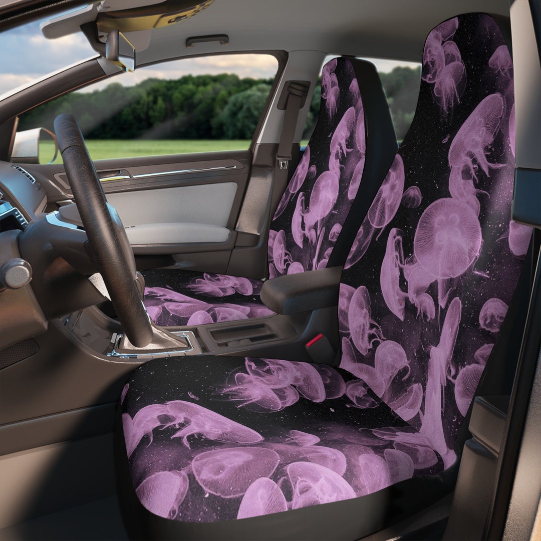 Jellyfish Aesthetic Design Car Seat Covers Cool Futuristic Car Seat ...