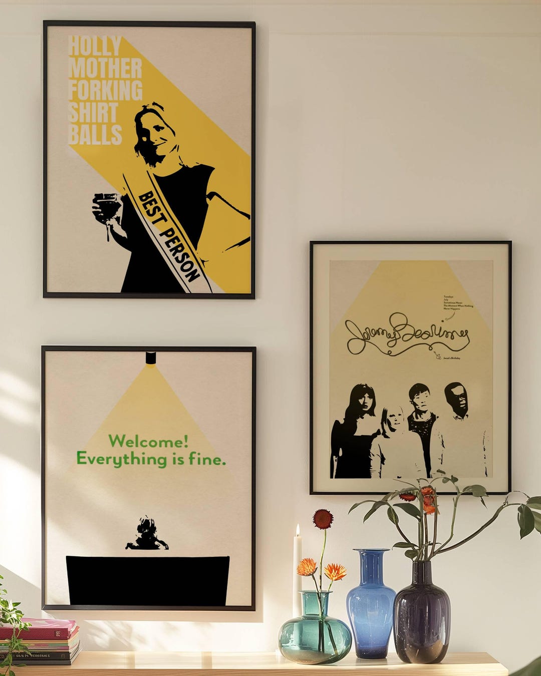 The Good Place Poster Bundle: Minimalist TV Show Prints (digital ...