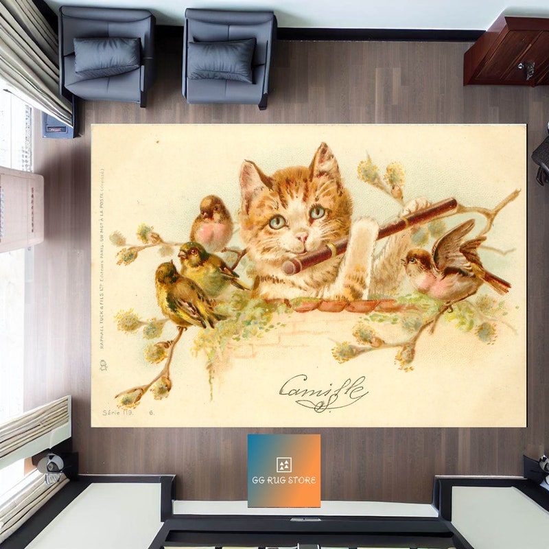 Cat Themed Rugs - Etsy