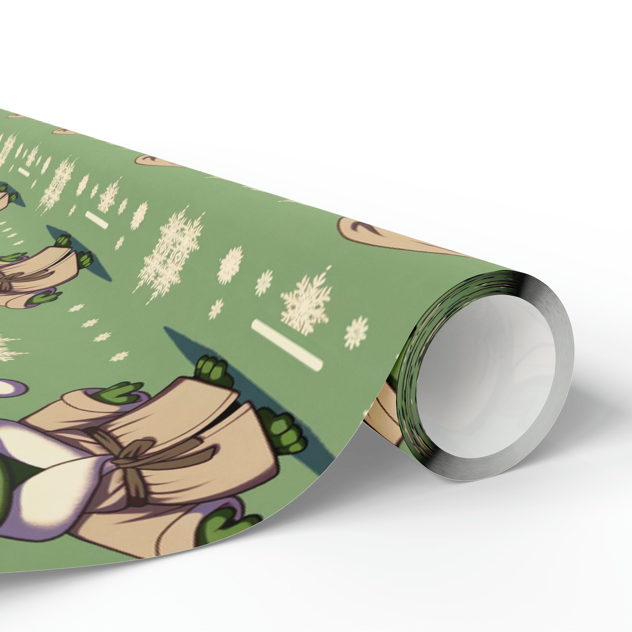 Baby Yoda Wrapping Paper I Star Wars Inspired I Christmas Gift Wrap I ...