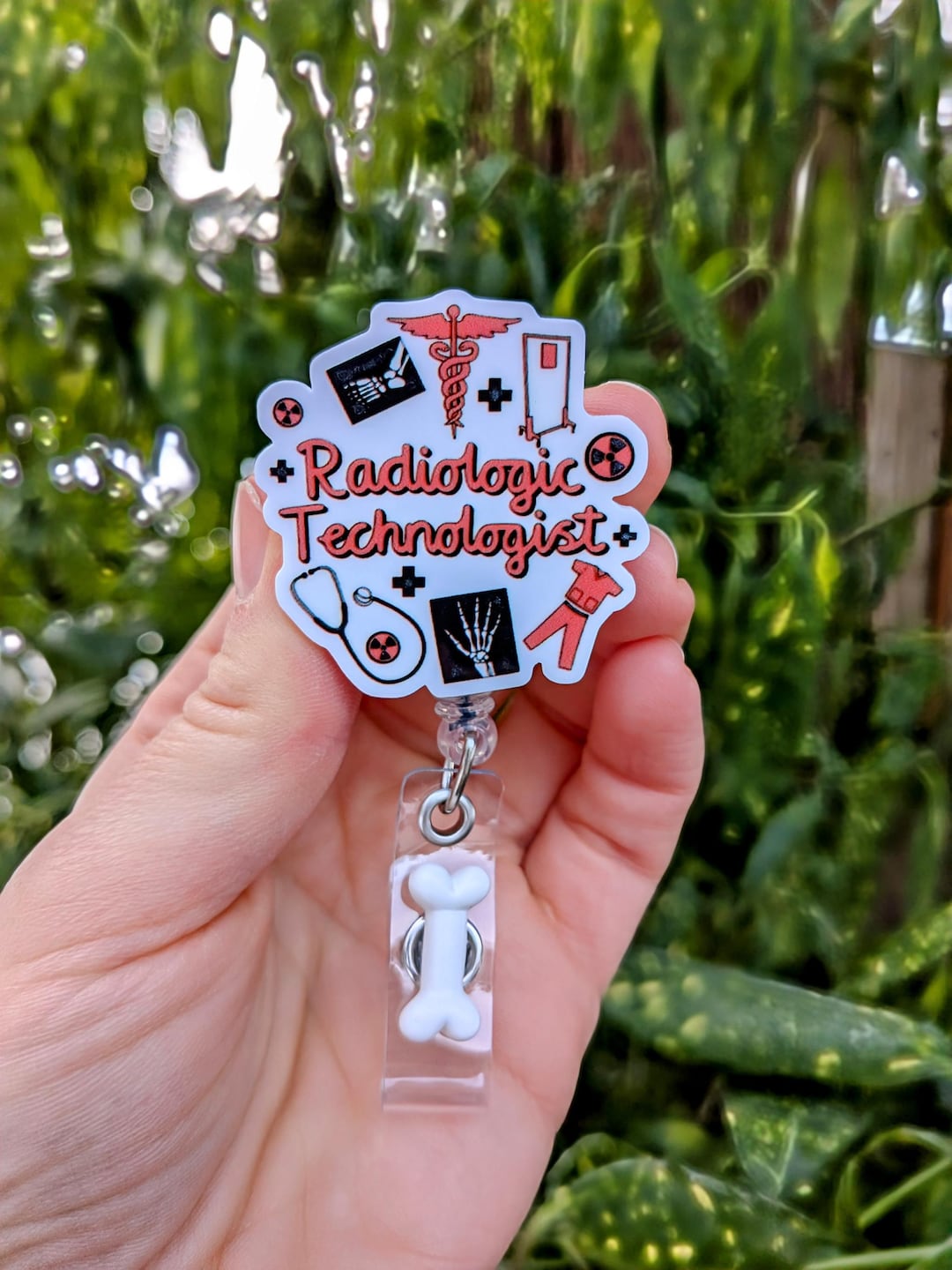 Radiologic Technologist Badge Reel: X-ray Tech Gift - Etsy