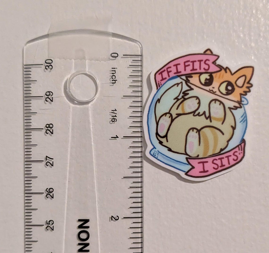 Cute Cat Badge Reel - Etsy