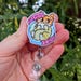 Cute Cat Badge Reel - Etsy