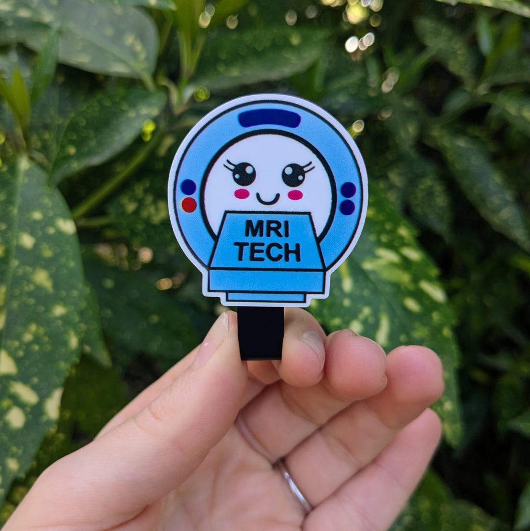 MRI Safe Tech MRI Technologist Badge Reel - Etsy