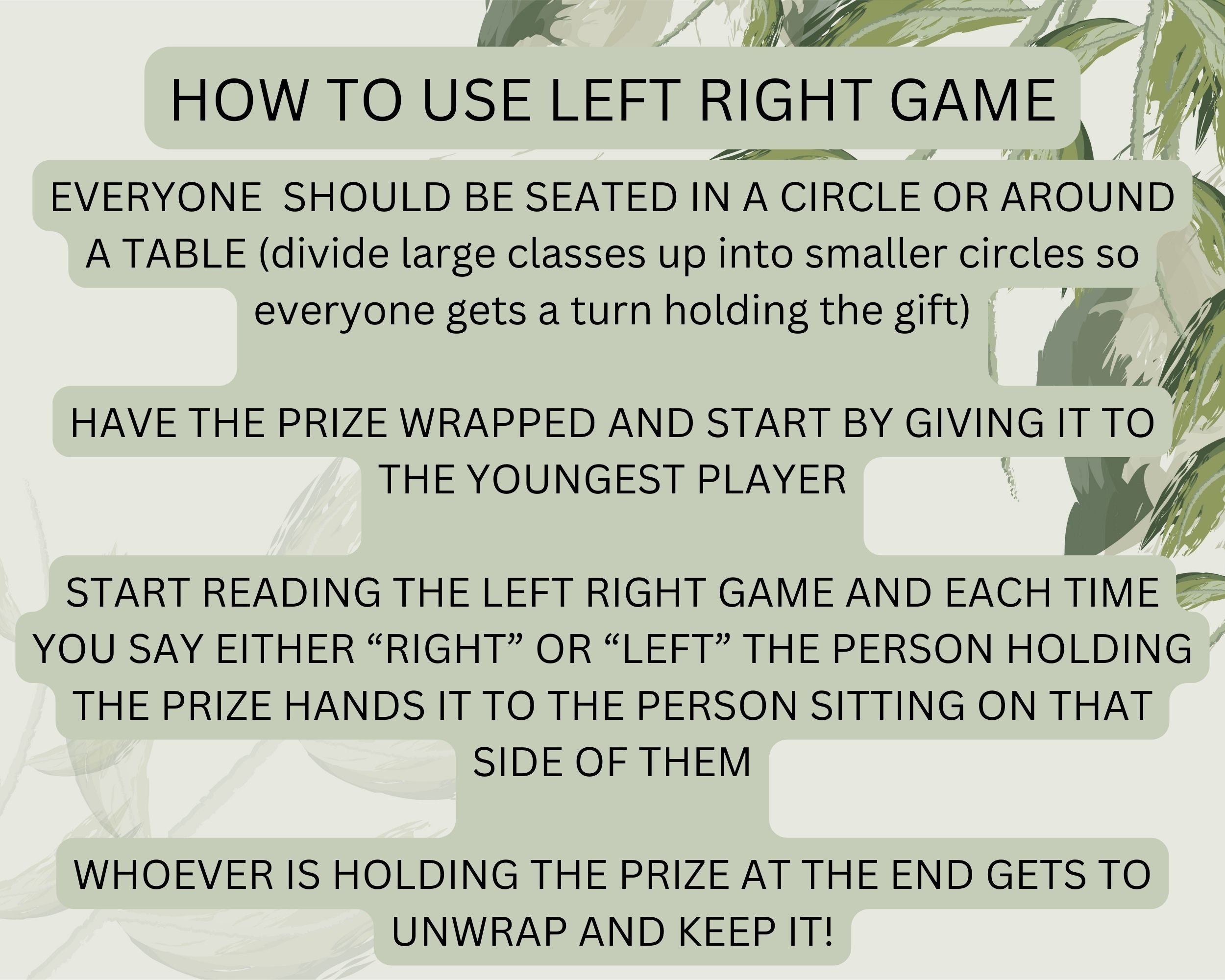 The Easter Story Left Right Game, Holy Week Activity, Christian Easter ...