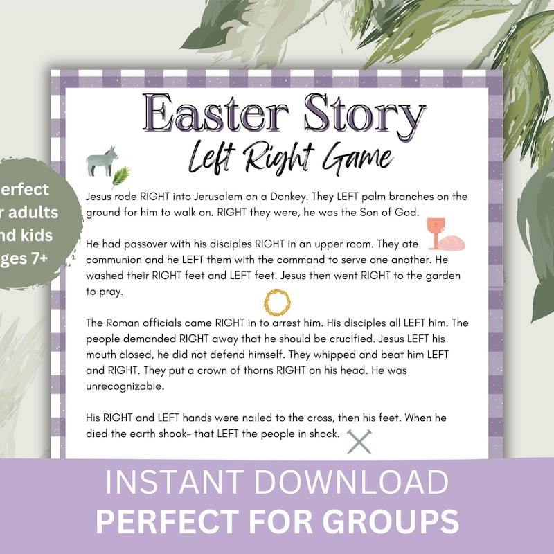 Easter Games for Adults - Etsy