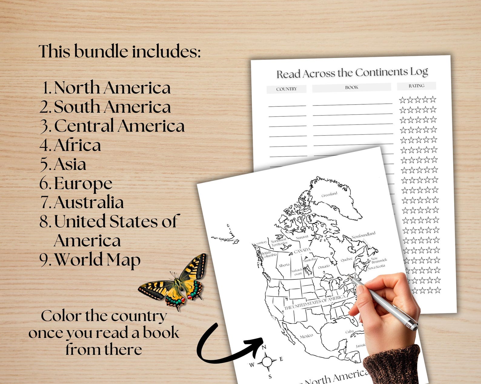 Read Across the Continents Challenge, Read Across the Globe, Read ...