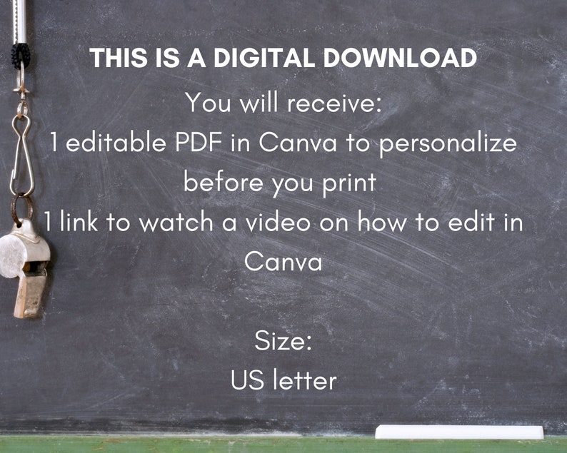 Meet the Coach Template, Editable Coach Form, Meet the Teacher ...