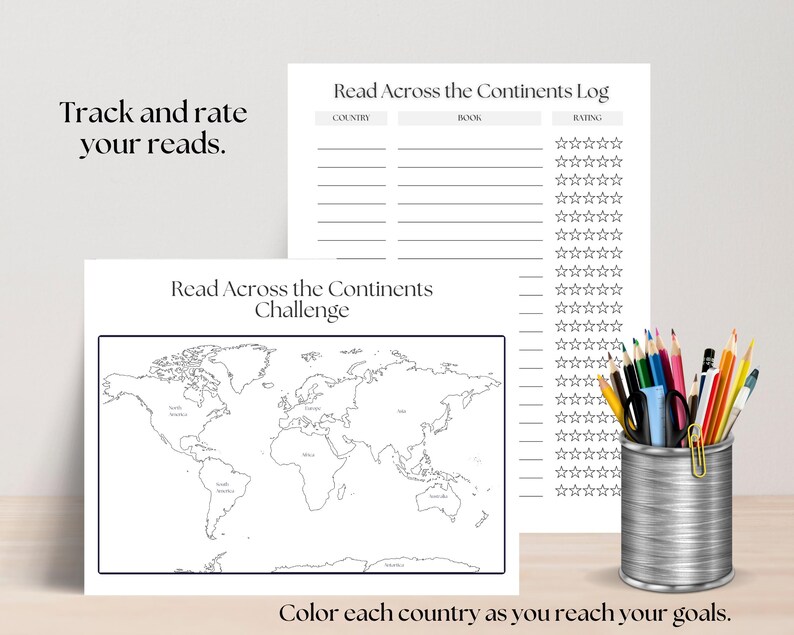 Read Across the Continents Challenge, Read Across the Globe, Read ...