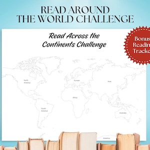 Read Across the Continents Challenge, Read Across the Globe, Read ...