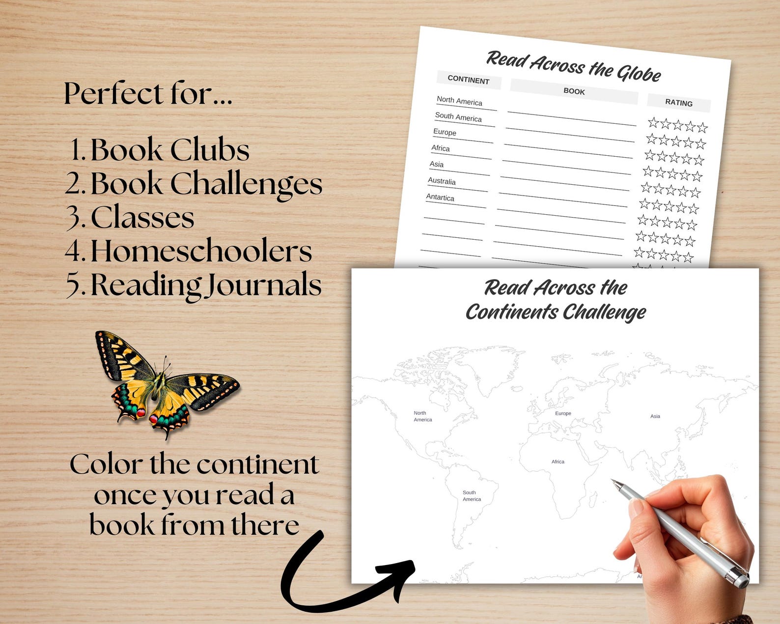 Read Across the Continents Challenge, Read Across the Globe, Read ...