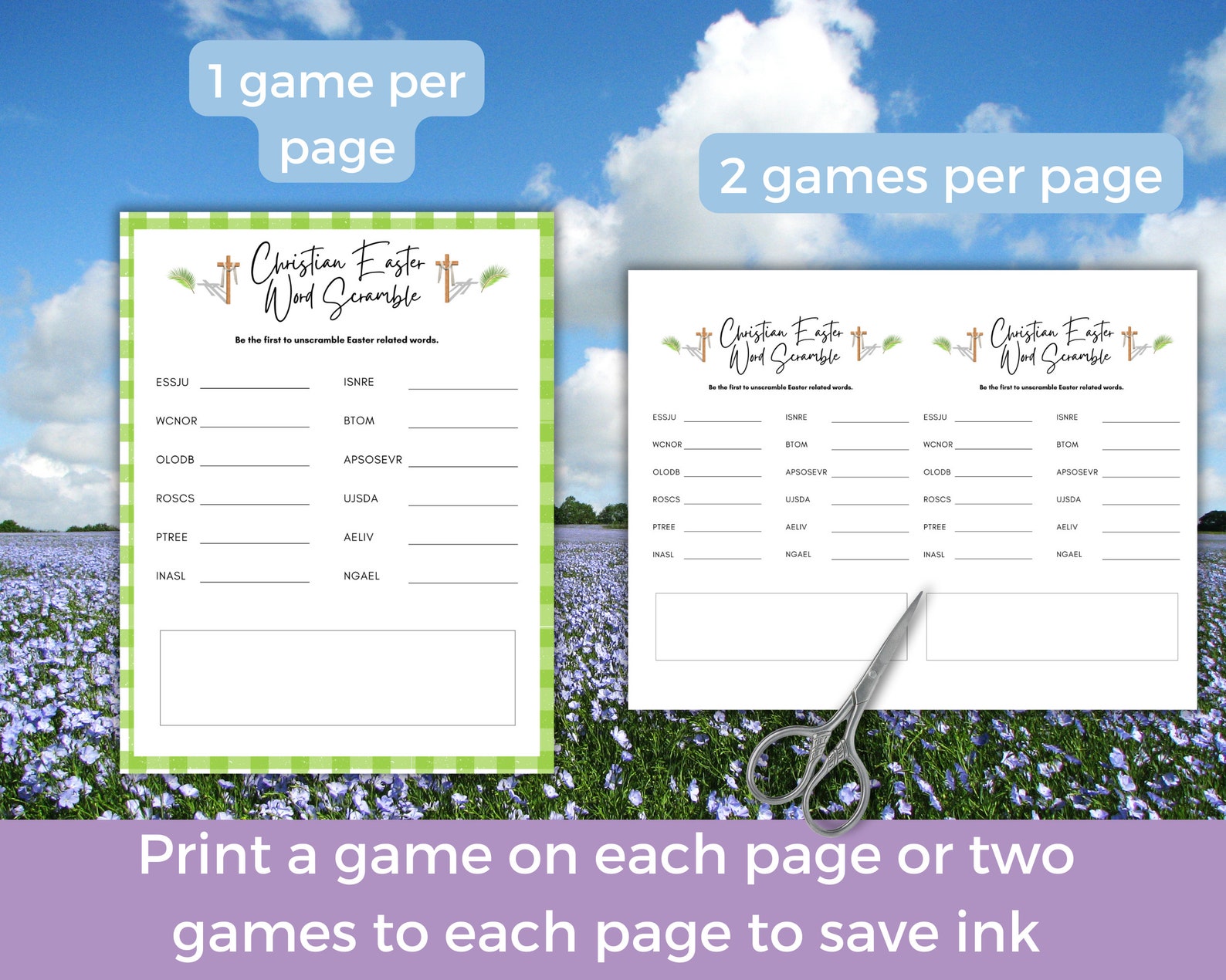 Christian Easter Activity Bundle, Youth Group Easter Idea, Bible Trivia ...