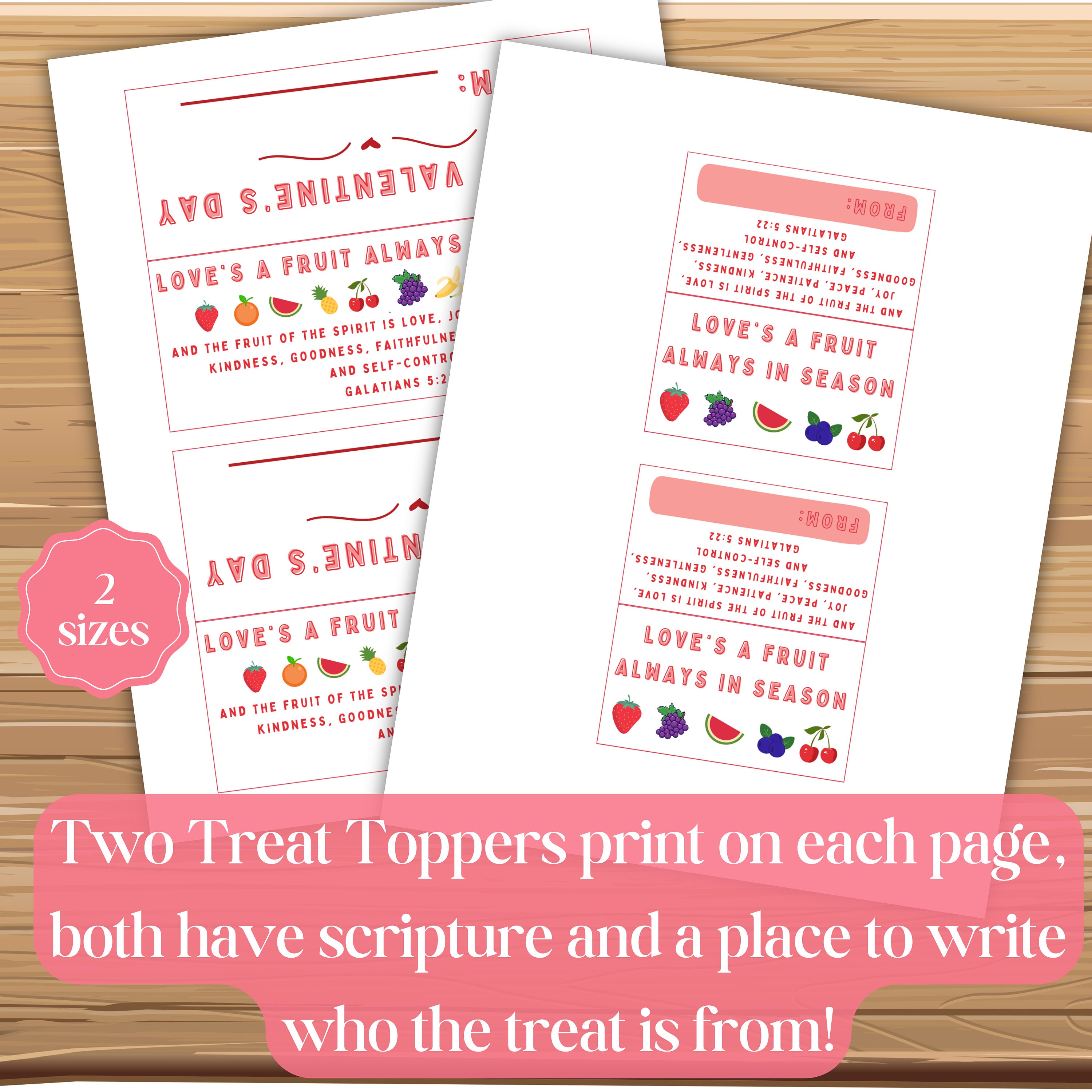 Christian Valentine for Kids, Printable School Valentine, Bible Verse ...