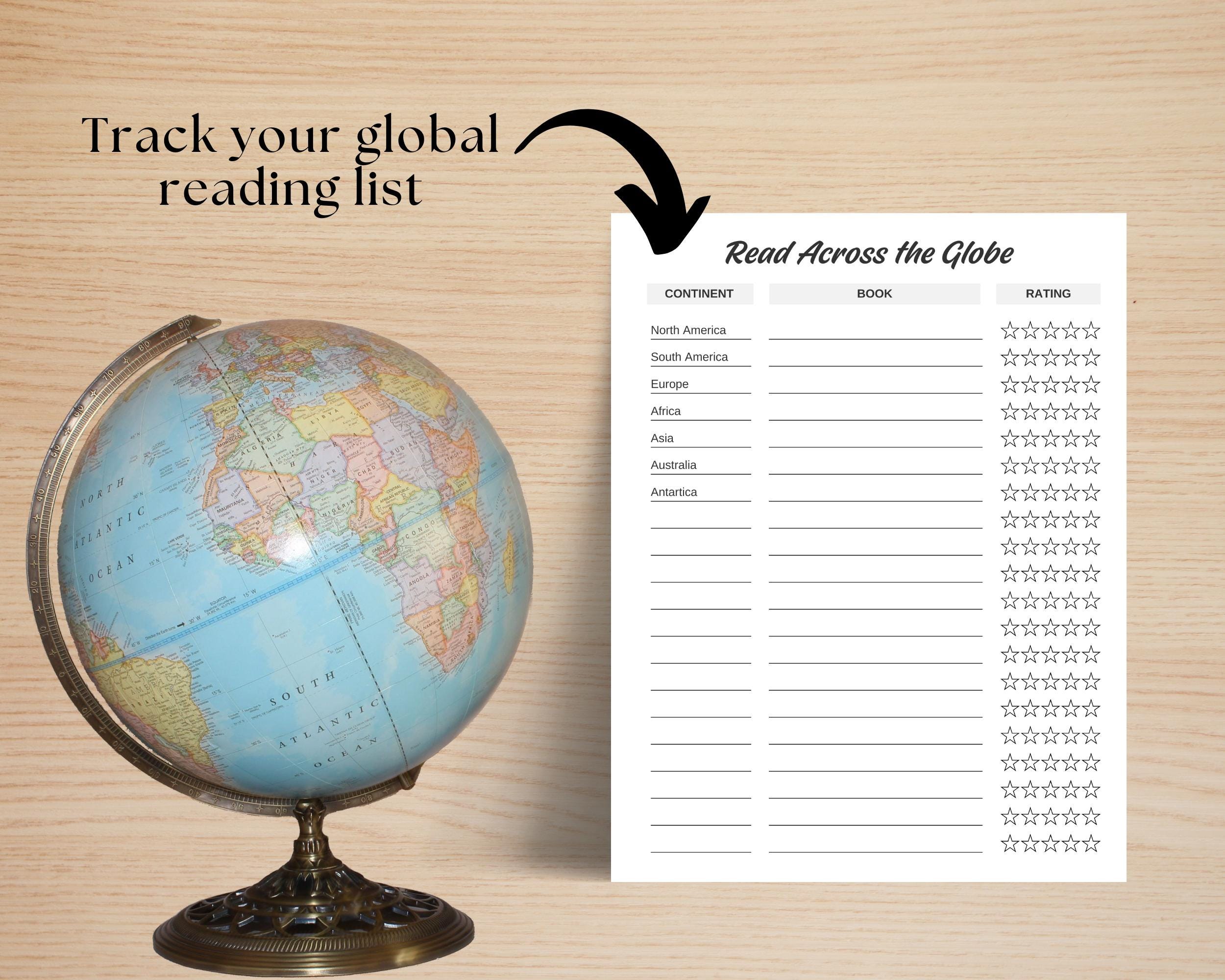 Read Across the Continents Challenge, Read Across the Globe, Read ...