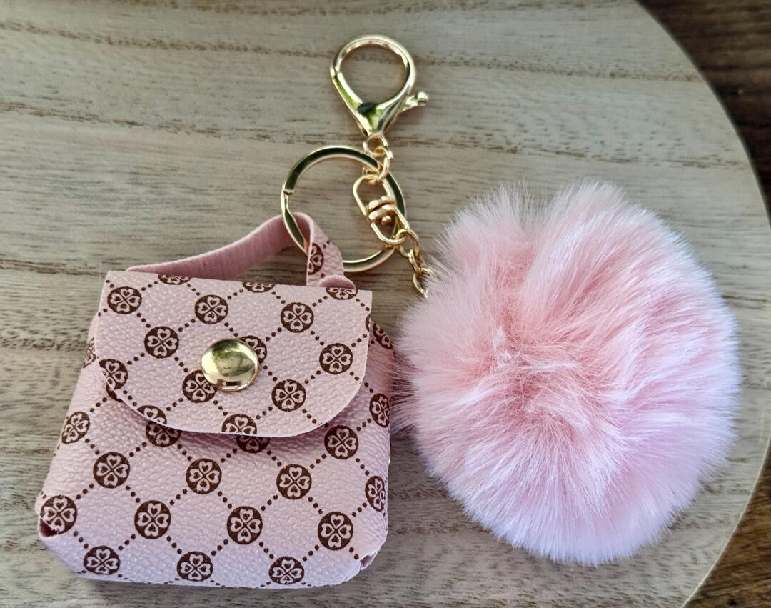 Mini Purse Keychain, Mini Luxe Course, Keychain Charms, Personalized ...