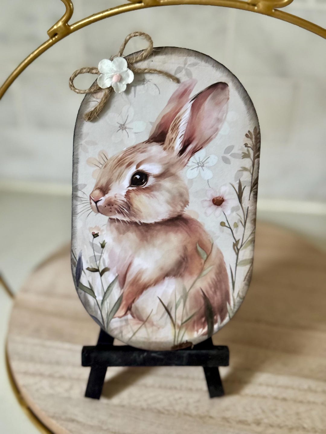Easter Bunny Wood Shelf Sitter, Bunny Decor, Shelf Sitters, Nursery ...