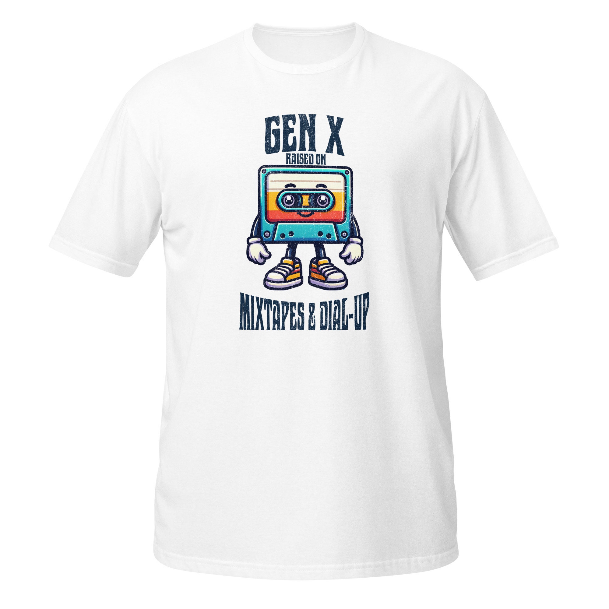Gen X T-shirt, Raised on Mixtapes and Dial-up, Gift for Gen X Friend - Etsy