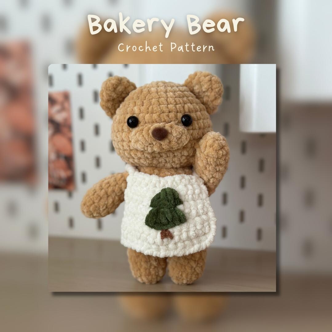 Bakery Bear Crochet Pattern Beginnerfriendly Crochet Pattern ...