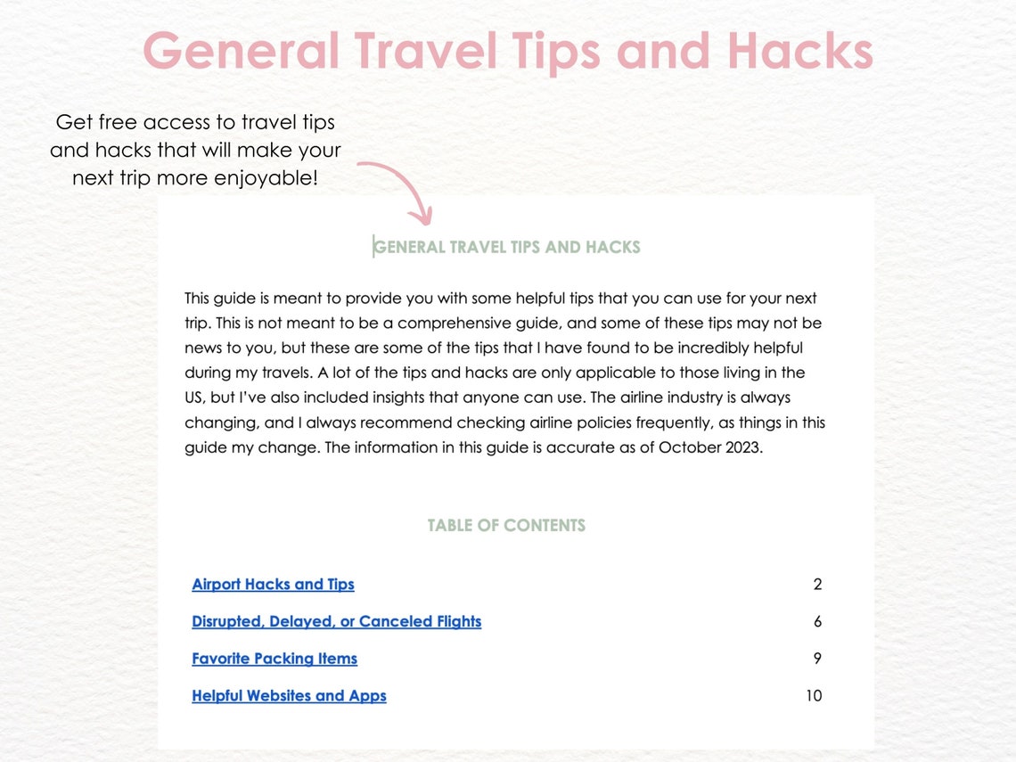 Ultimate Customizable Digital Travel Planner Spreadsheet for Google ...