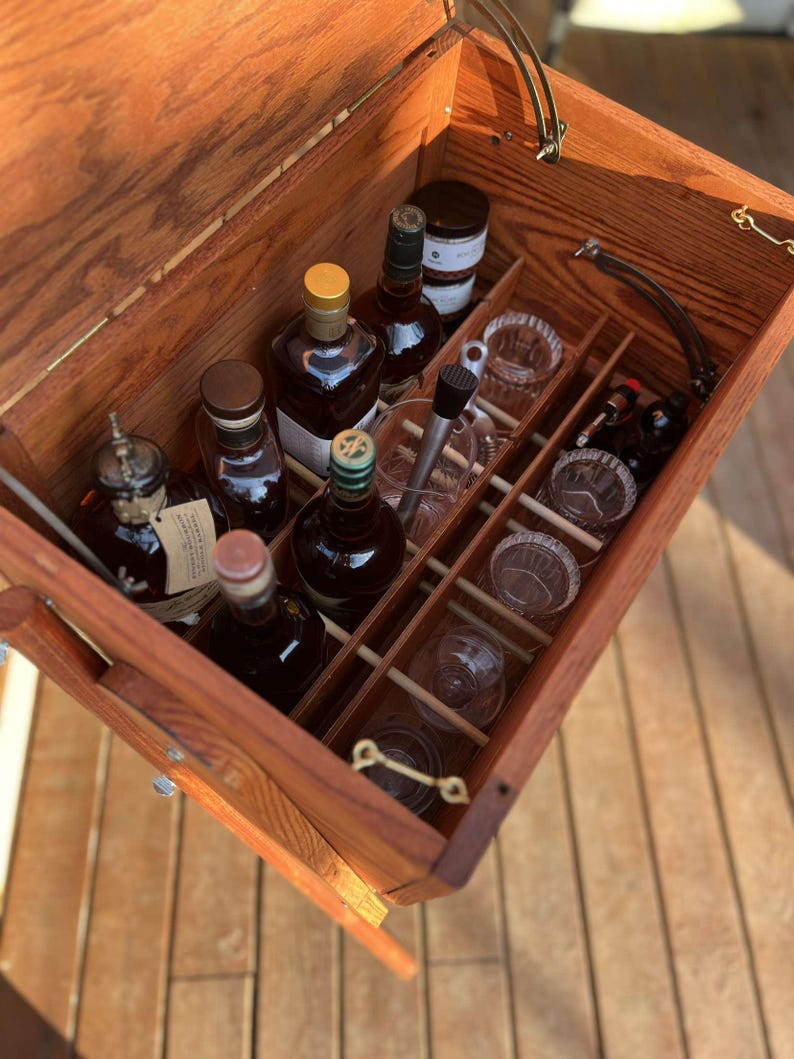 Portable Cocktail Bar - Etsy