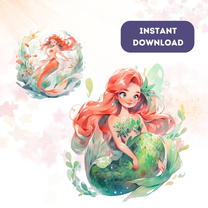 Cute Little Princess Bundle Classic Princess Clipart, Fairy Tale ...