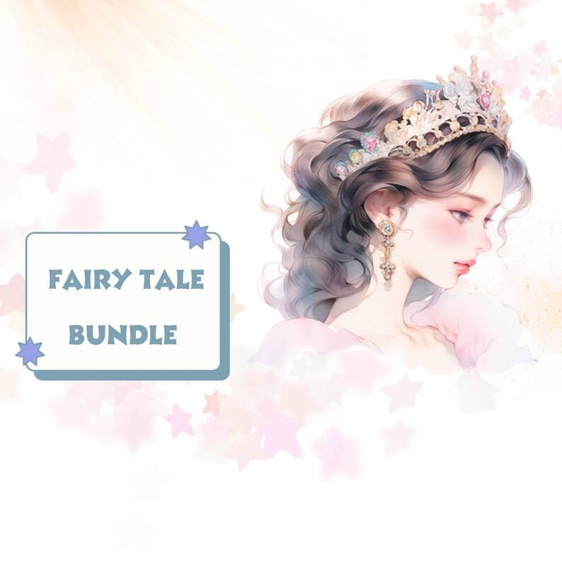 Cute Little Princess , Fairy Tale Clipart, Cute Princess Clipart, Baby ...