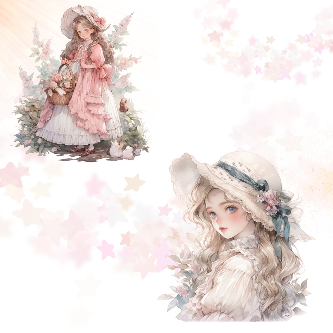 Sweet Princess , Fairy Tale Clipart, Cute Princess Clipart, Baby ...