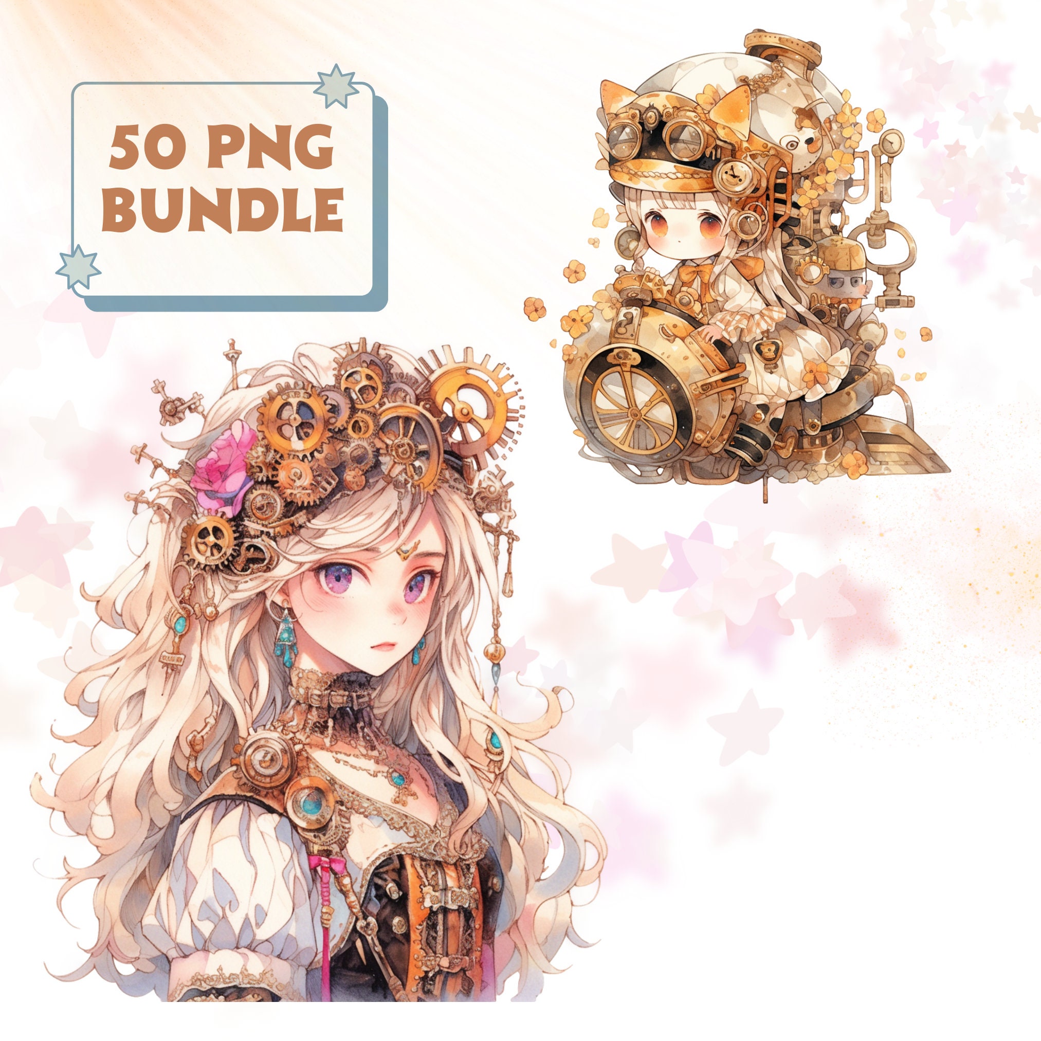 Steampunk Princess , Fairy Tale Clipart, Cute Princess Clipart, Baby ...