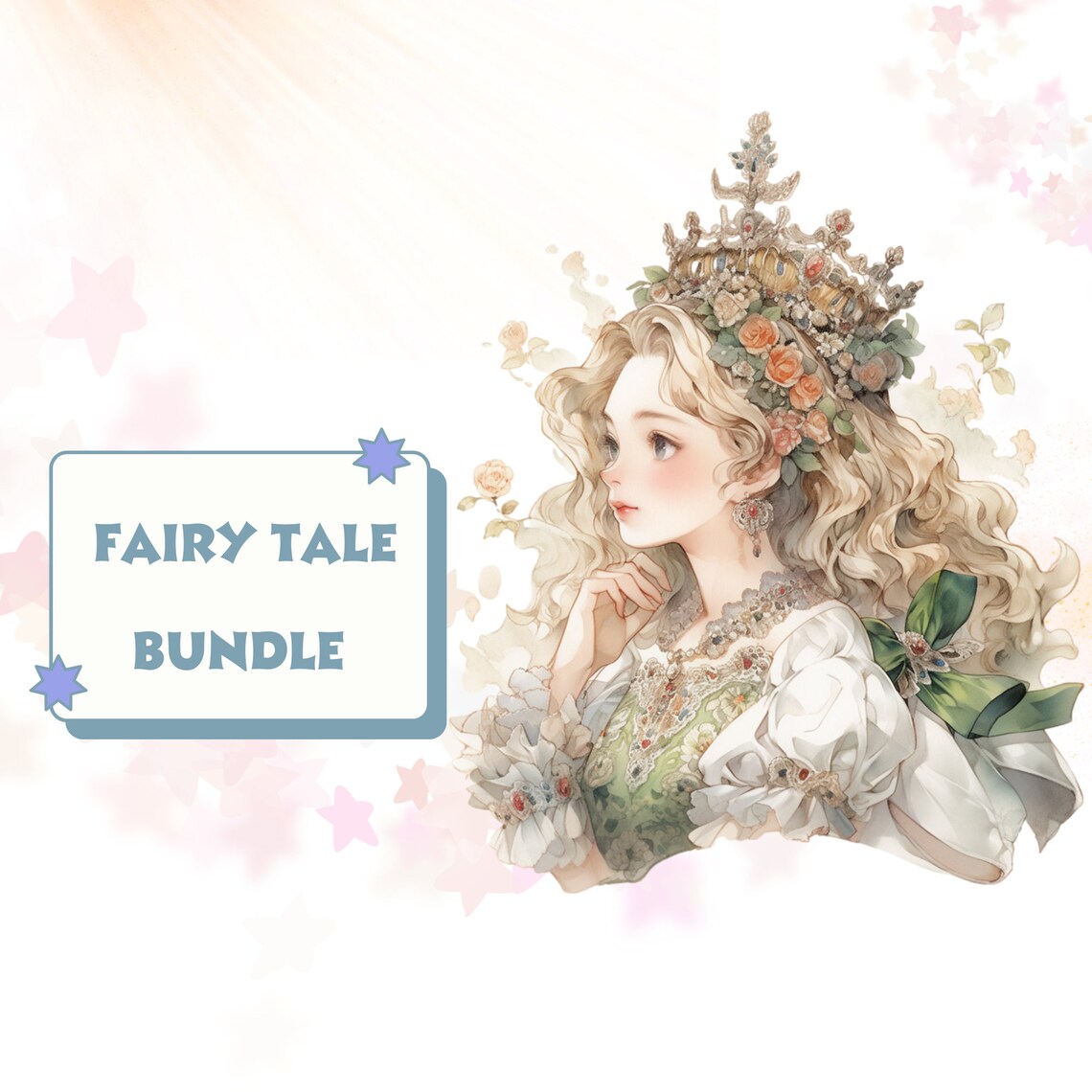 Cute Little Princess , Fairy Tale Clipart, Cute Princess Clipart, Baby ...