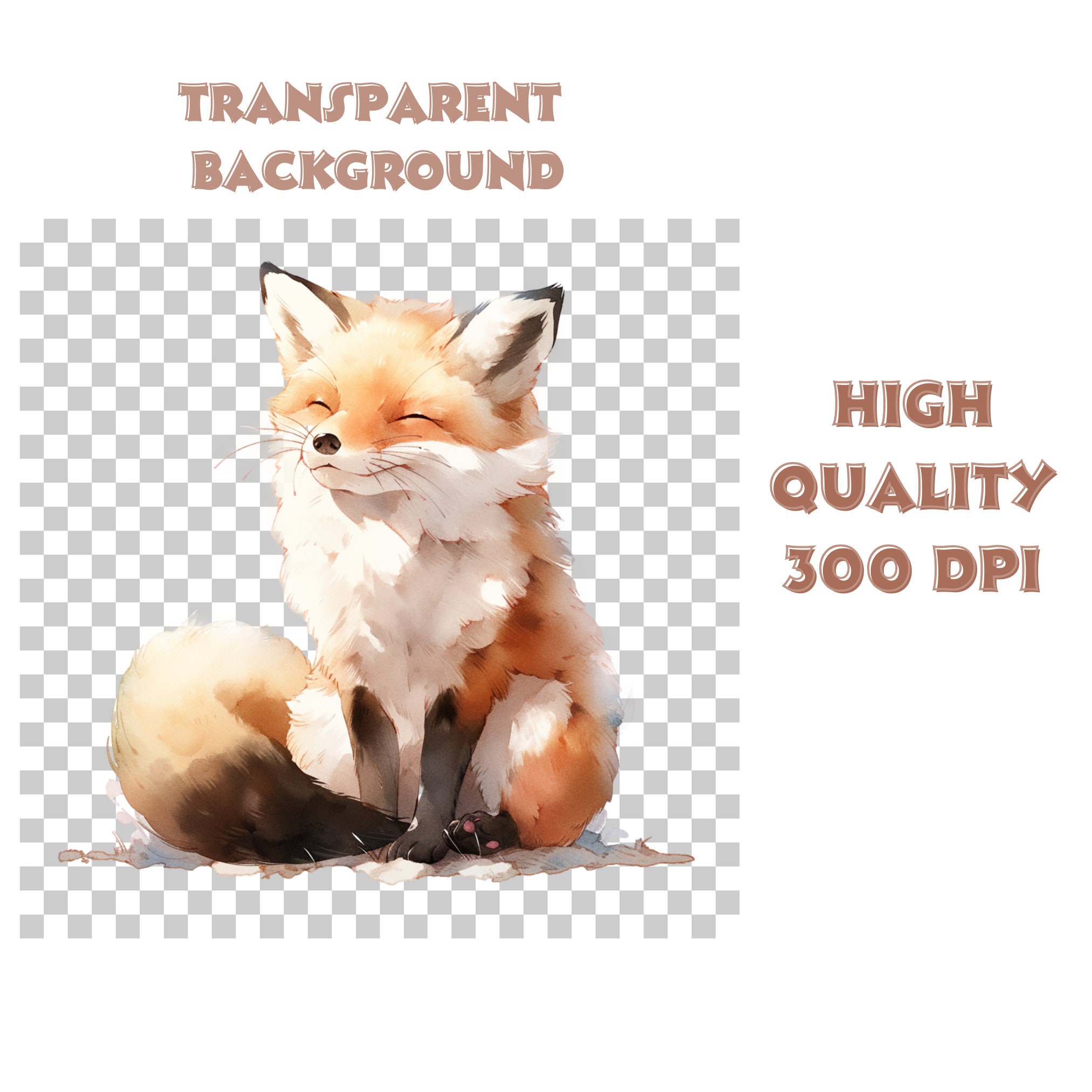 Sweet Woodland Animals, Cute Animals Clipart, Woodland Animal ...