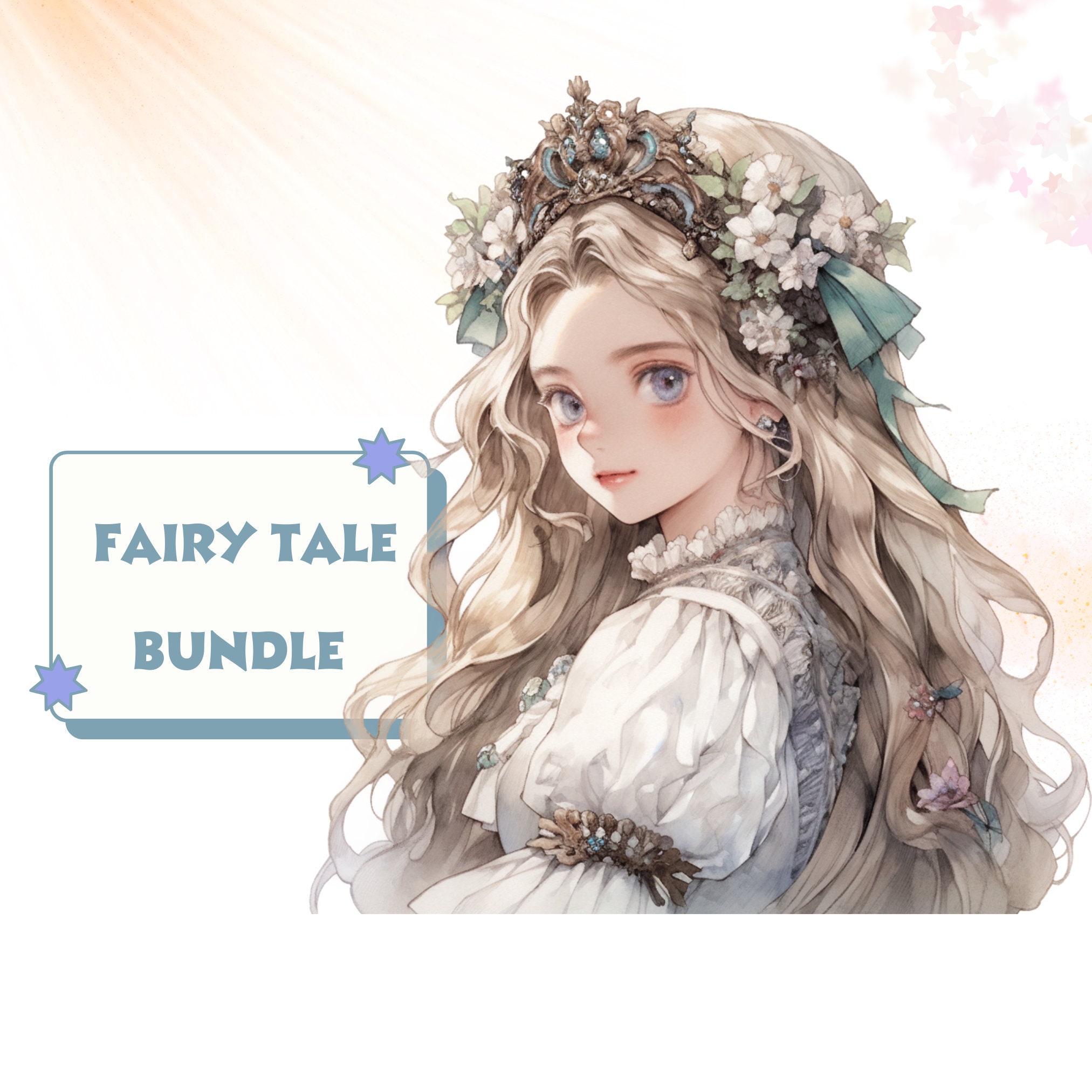 Sweet Princess , Fairy Tale Clipart, Cute Princess Clipart, Baby ...