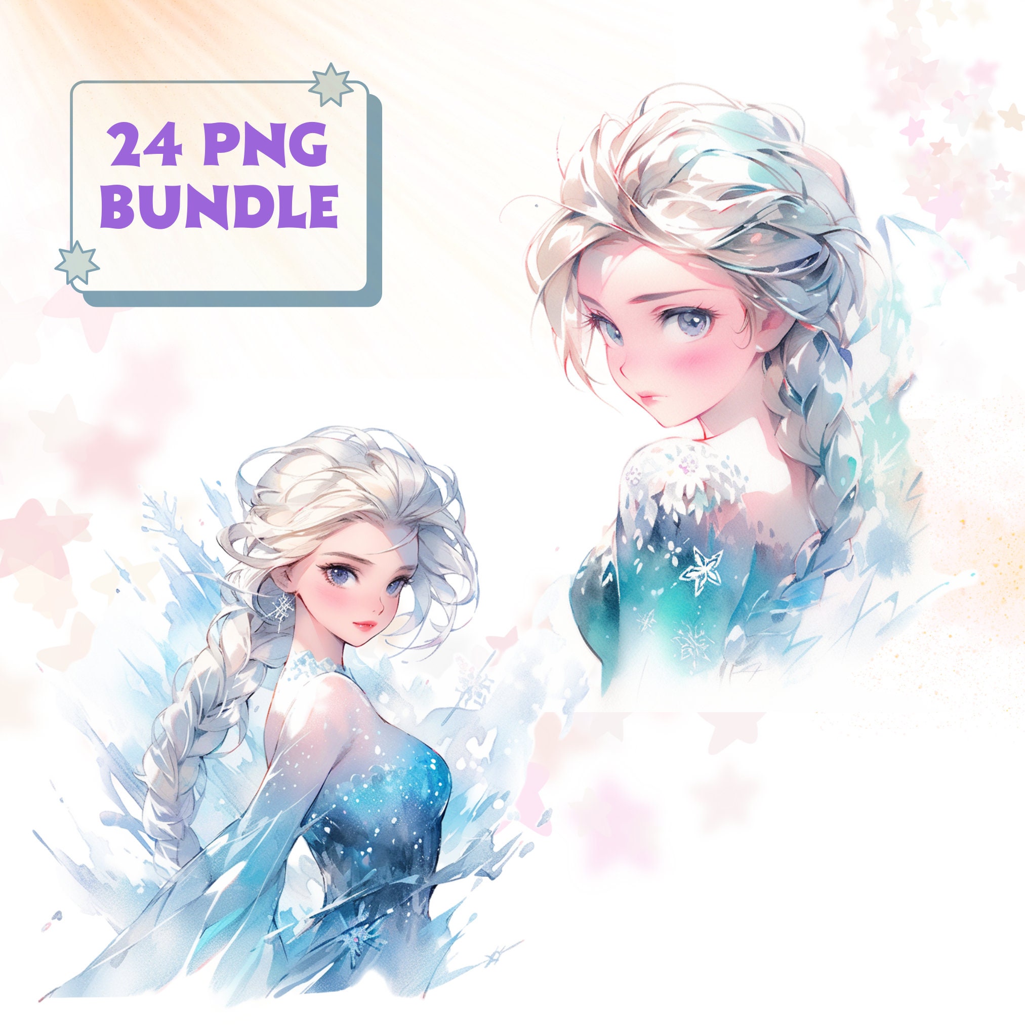 Cute Little Princess Bundle Classic Princess Clipart, Fairy Tale ...