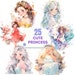 Sweet Princess , Fairy Tale Clipart, Cute Princess Clipart, Baby ...
