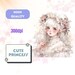 Sweet Princess , Fairy Tale Clipart, Cute Princess Clipart, Baby ...