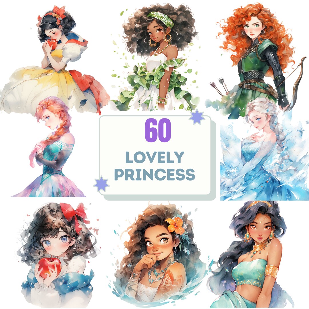 Cute Little Princess, Fairy Tale Clipart, Cute Princess, Baby Princess ...