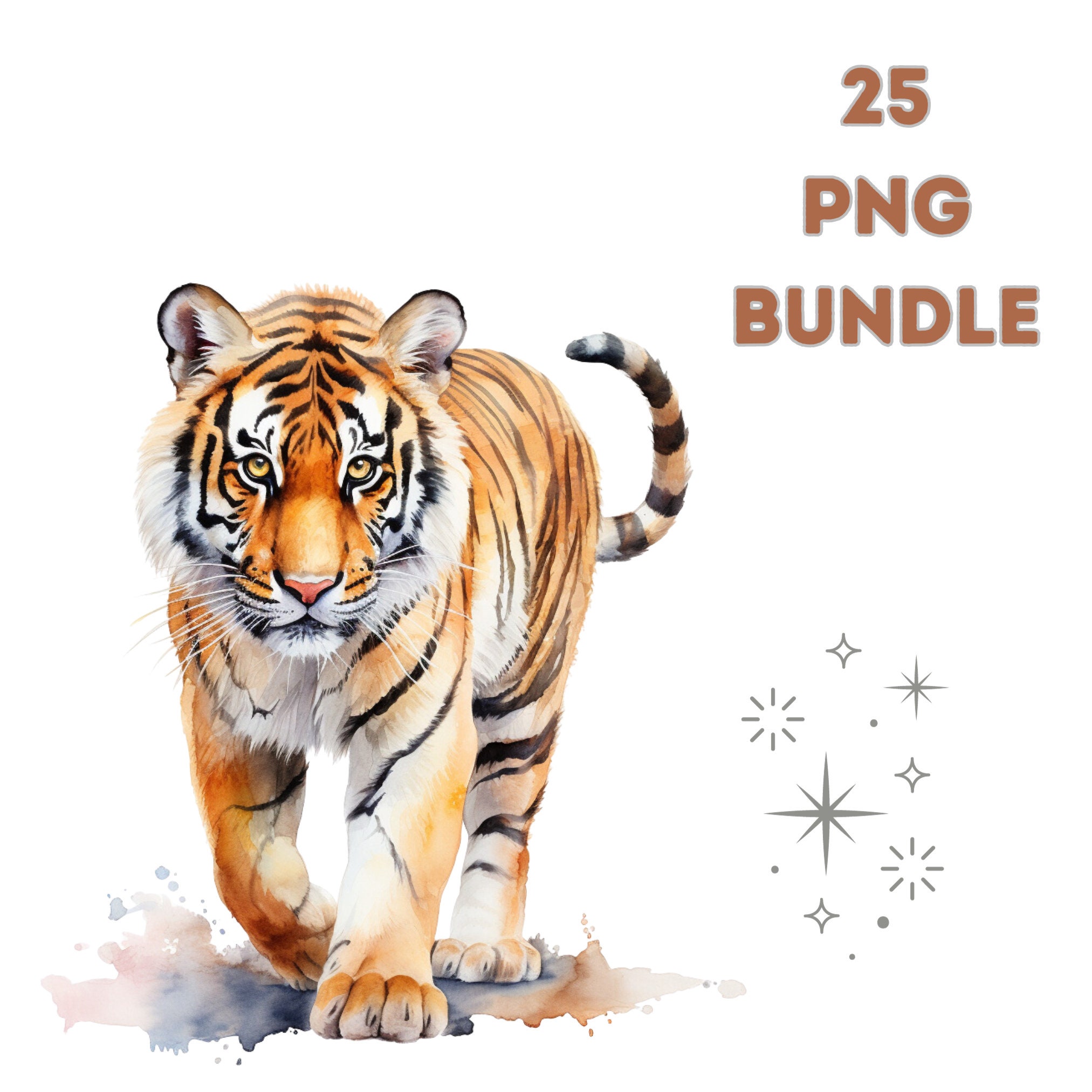 Safari Animal Bundle, Safari Animal Clipart, Majestic Lion Clipart ...