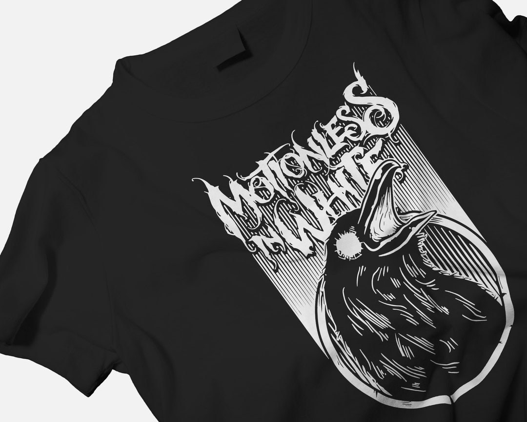 Motionless in White Shirt Metalcore Band Merch Art Chris - Etsy