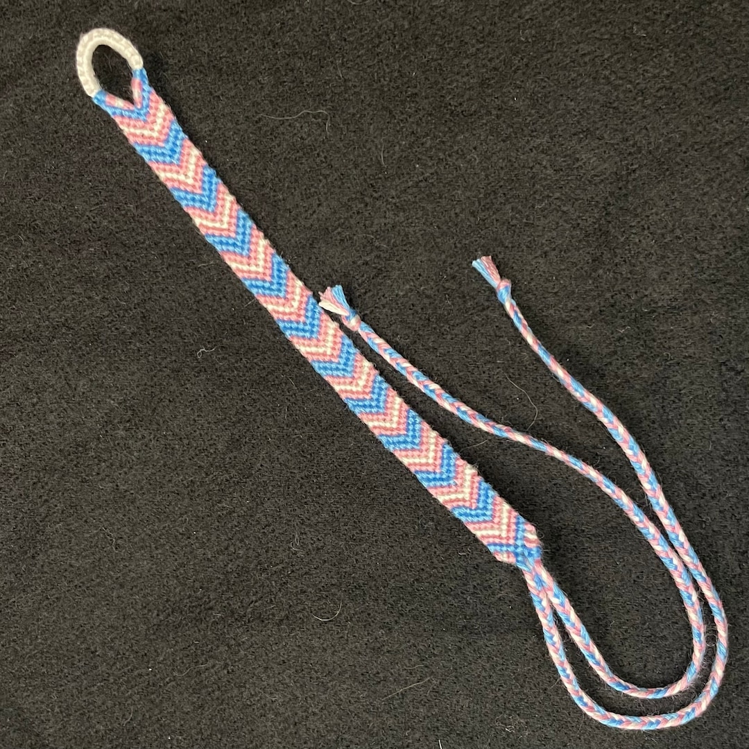 Transgender Flag Friendship Bracelet - Etsy