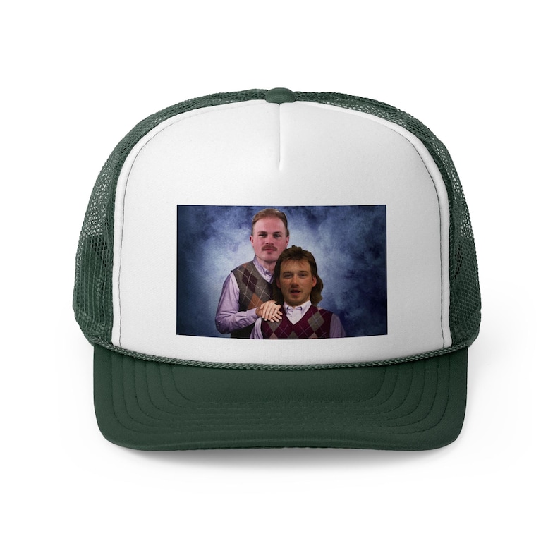 Funny Country Singers Mugshot Step Brothers Photo Trucker Hat Morgan ...