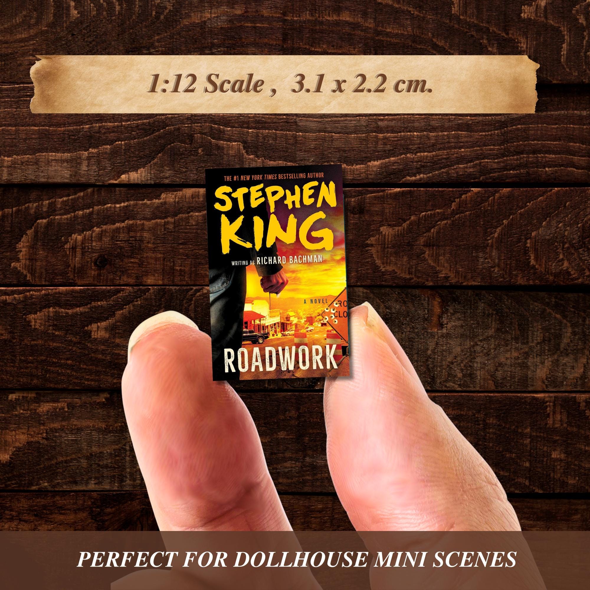 Printable Miniature Book Covers Set : 90 Bestseller Novel Series ...