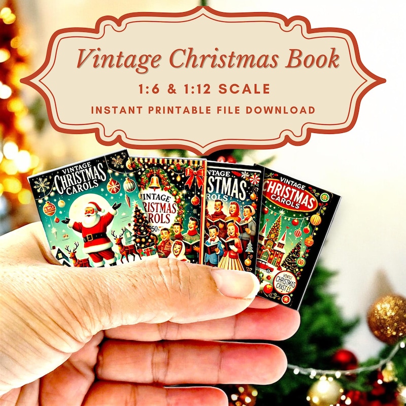 Christmas Mini Books - Etsy