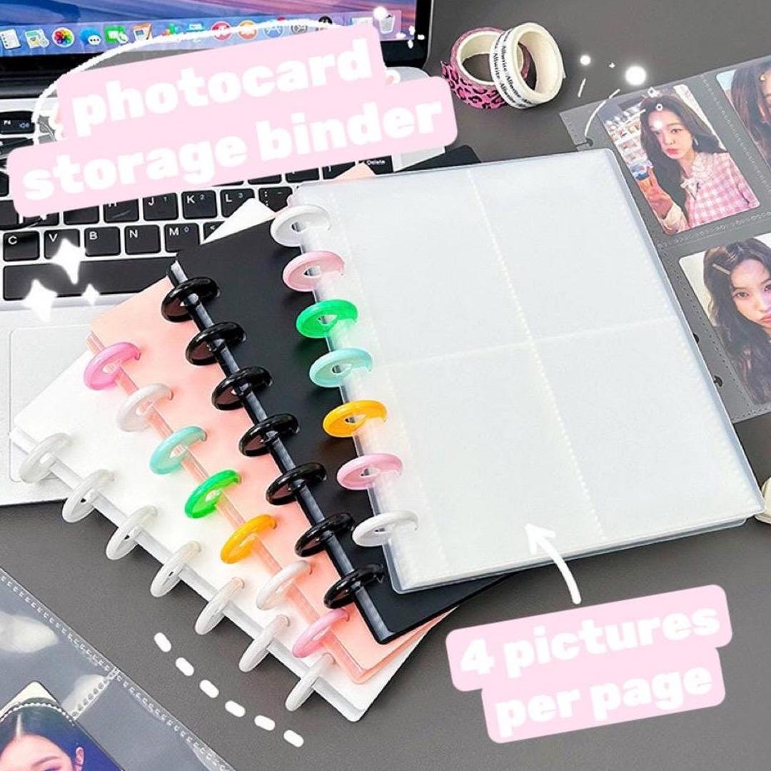 Photocard Binder | Photocard Storage Book | Photocard Album - Etsy