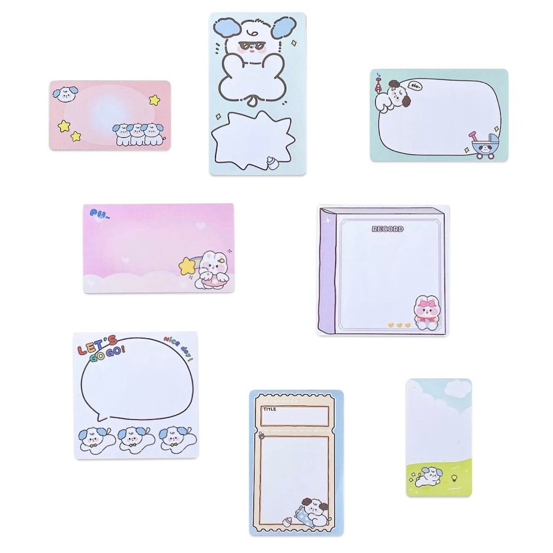 Kawaii Notepads | Cute Memo Pads - Etsy
