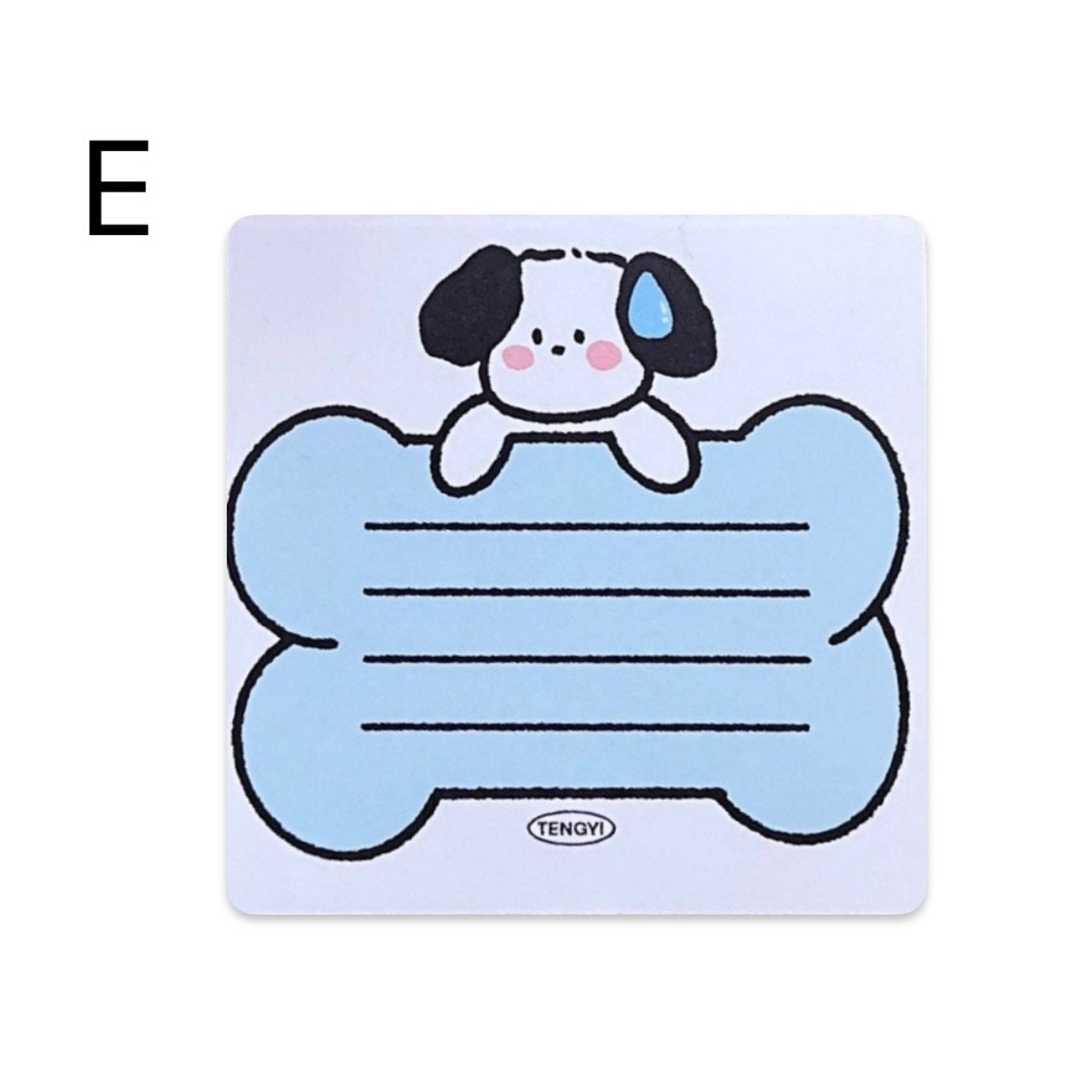 Kawaii Dog Memo Pads | Cute Dog Notepads - Etsy